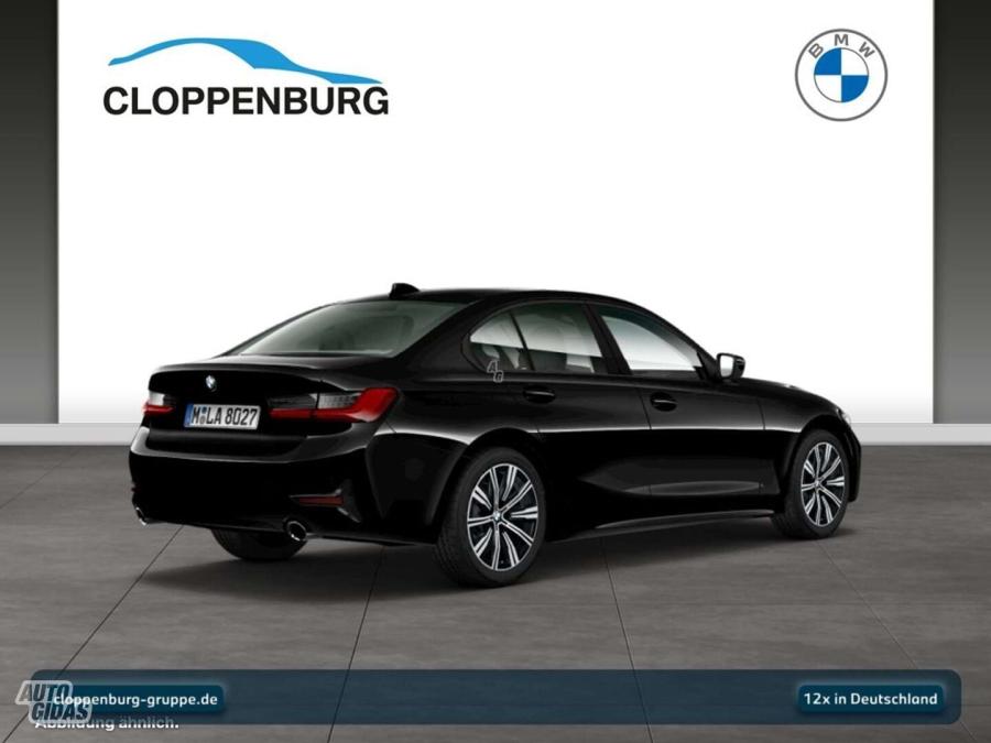 Black BMW 320 2019 in Kaunas, with an engine capacity of 2.00 L and mileage of 81 thousand km for 26000 €, photo 2 on AUTOMOTO.COM.LV