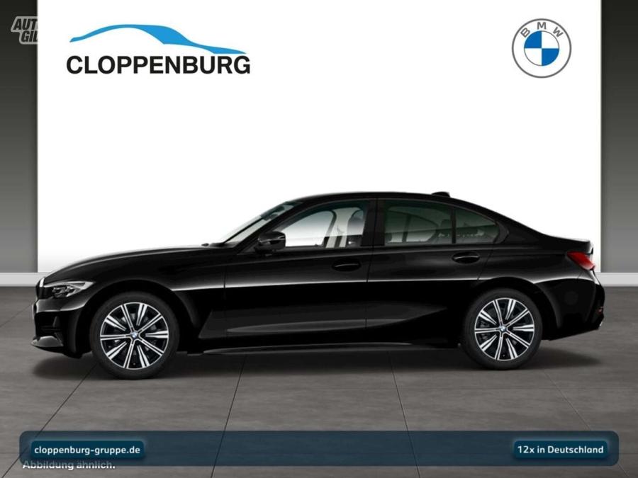 Black BMW 320 2019 in Kaunas, with an engine capacity of 2.00 L and mileage of 81 thousand km for 26000 €, photo 6 on AUTOMOTO.COM.LV