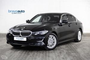 Melns BMW 320 2019 Viļņa, ar dzinēja tilpumu 2.00 L un nobraukumu 184 tūkst. km par 24331 €, foto  vietnē AUTOMOTO.COM.LV