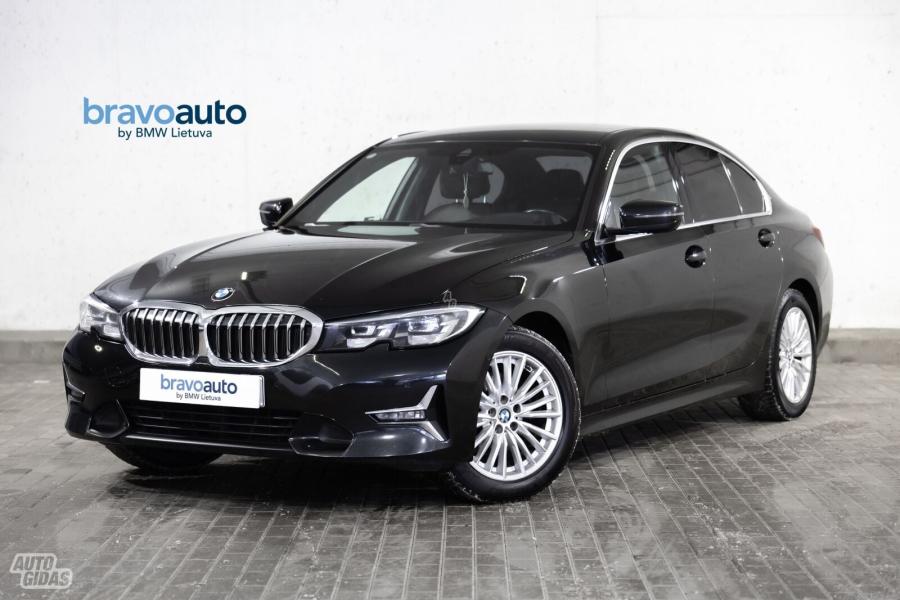 Melns BMW 320 2019 Viļņa, ar dzinēja tilpumu 2.00 L un nobraukumu 184 tūkst. km par 24331 €, foto 1 vietnē AUTOMOTO.COM.LV