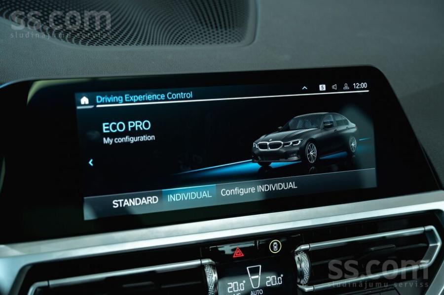 Melns BMW 320 2019 Rīga, ar dzinēja tilpumu 2.00 L un nobraukumu 117 tūkst. km par 23900 €, foto 26 vietnē AUTOMOTO.COM.LV