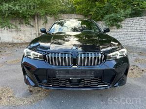 Black BMW 320 2019 in Riga, with an engine capacity of 2.00 L and mileage of 0 thousand km for 27800 €, photo 3 on AUTOMOTO.COM.LV