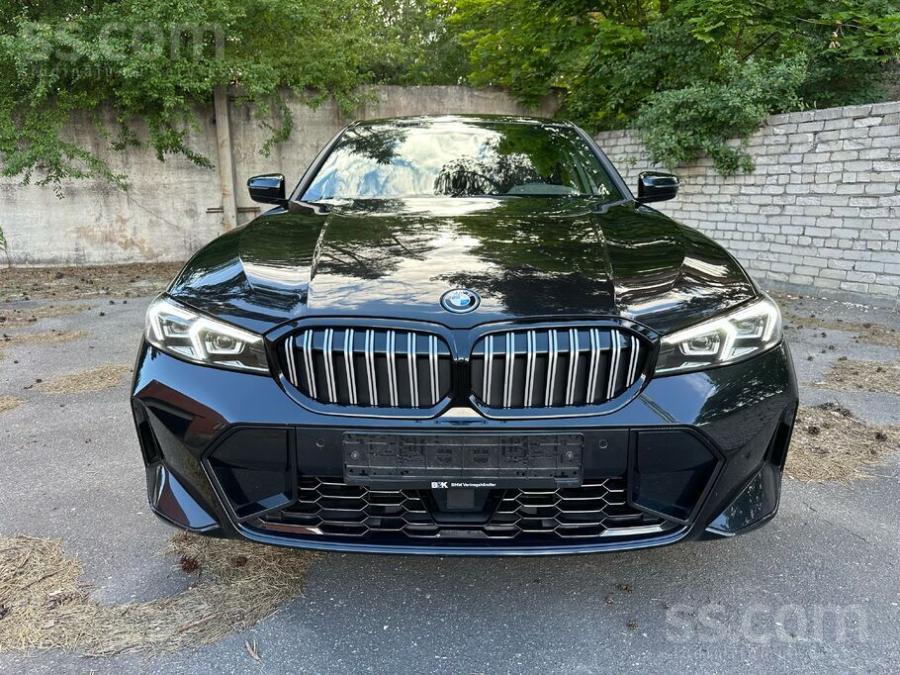 Black BMW 320 2019 in Riga, with an engine capacity of 2.00 L and mileage of 0 thousand km for 27800 €, photo 3 on AUTOMOTO.COM.LV