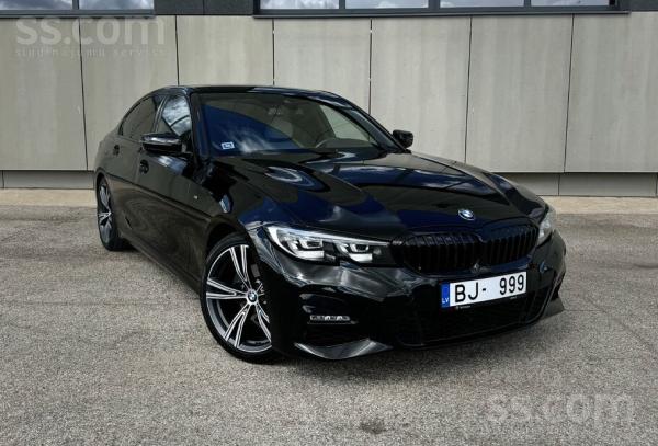 Melns BMW 320 2019 Rīga, ar dzinēja tilpumu 2.00 L un nobraukumu 127 tūkst. km par 26400 €, foto 1 vietnē AUTOMOTO.COM.LV