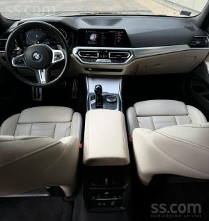 Black BMW 320 2019 in Riga, with an engine capacity of 2.00 L and mileage of 128 thousand km for 26400 €, photo 8 on AUTOMOTO.COM.LV