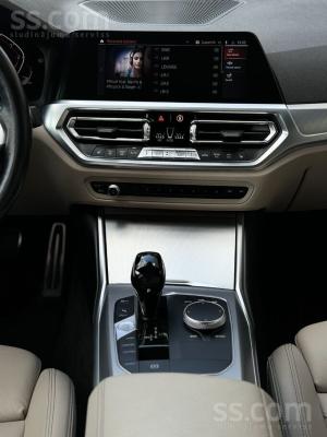 Black BMW 320 2019 in Riga, with an engine capacity of 2.00 L and mileage of 128 thousand km for 26400 €, photo 9 on AUTOMOTO.COM.LV