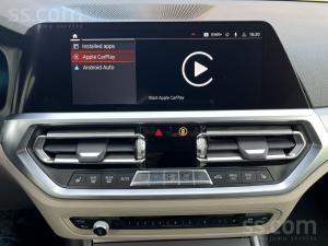 Black BMW 320 2019 in Riga, with an engine capacity of 2.00 L and mileage of 128 thousand km for 26400 €, photo 19 on AUTOMOTO.COM.LV