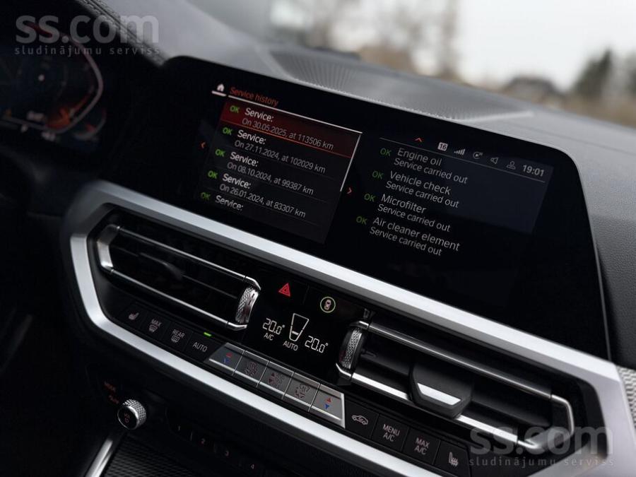 Черный БМВ 320 2019 в Рига, объемом двигателя 2.00 л и пробегом 115 тыс. км за 24900 €, фото 26 на AUTOMOTO.COM.LV