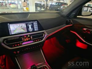 Black BMW 320 2019 in Riga, with an engine capacity of 2.00 L and mileage of 68 thousand km for 28500 €, photo 6 on AUTOMOTO.COM.LV