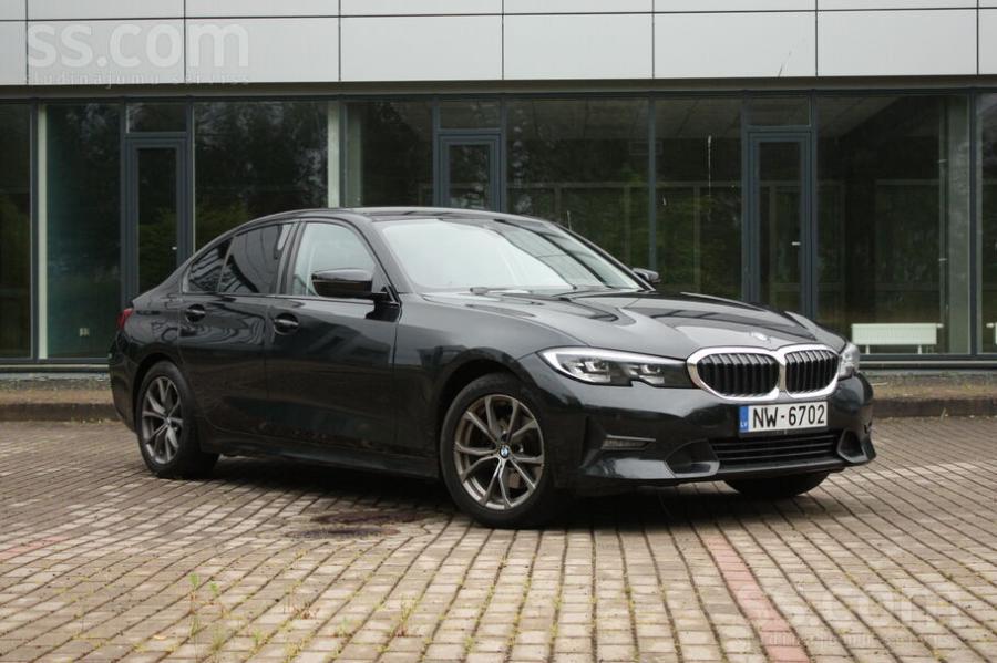 Melns BMW 320 2019 Tukums, ar dzinēja tilpumu 2.00 L un nobraukumu 303 tūkst. km par 17790 €, foto 3 vietnē AUTOMOTO.COM.LV