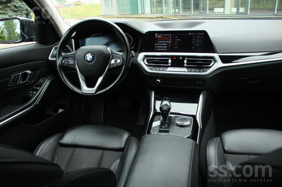 Melns BMW 320 2019 Tukums, ar dzinēja tilpumu 2.00 L un nobraukumu 303 tūkst. km par 17790 €, foto 7 vietnē AUTOMOTO.COM.LV