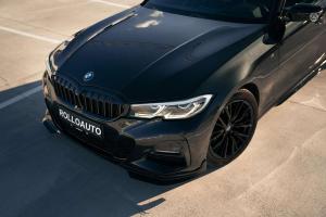 Black BMW 320 2019 in Vilnius, with an engine capacity of 2.00 L and mileage of 144 thousand km for 25500 €, photo 11 on AUTOMOTO.COM.LV