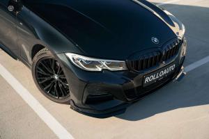 Black BMW 320 2019 in Vilnius, with an engine capacity of 2.00 L and mileage of 144 thousand km for 25500 €, photo 13 on AUTOMOTO.COM.LV