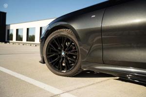 Black BMW 320 2019 in Vilnius, with an engine capacity of 2.00 L and mileage of 144 thousand km for 25500 €, photo 14 on AUTOMOTO.COM.LV