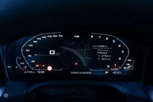 Black BMW 320 2019 in Vilnius, with an engine capacity of 2.00 L and mileage of 144 thousand km for 25500 €, photo 29 on AUTOMOTO.COM.LV