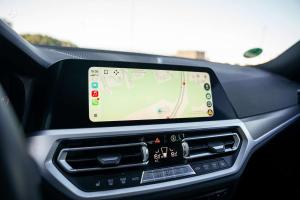Black BMW 320 2019 in Vilnius, with an engine capacity of 2.00 L and mileage of 144 thousand km for 25500 €, photo 30 on AUTOMOTO.COM.LV