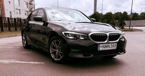 Black BMW 320 2019 in Marijampole, with an engine capacity of 2.00 L and mileage of 347 thousand km for 14500 €, photo 1 on AUTOMOTO.COM.LV