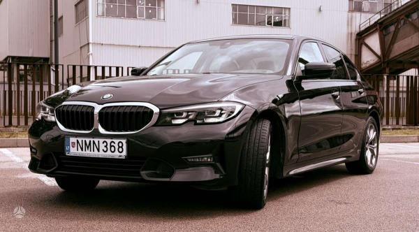 Black BMW 320 2019 in Marijampole, with an engine capacity of 2.00 L and mileage of 347 thousand km for 14500 €, photo 2 on AUTOMOTO.COM.LV