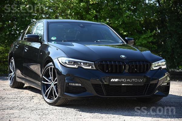 Black BMW 320 2019 in Tukums, with an engine capacity of 2.00 L and mileage of 172 thousand km for 23990 €, photo 1 on AUTOMOTO.COM.LV