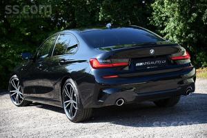 Black BMW 320 2019 in Tukums, with an engine capacity of 2.00 L and mileage of 172 thousand km for 23990 €, photo 3 on AUTOMOTO.COM.LV