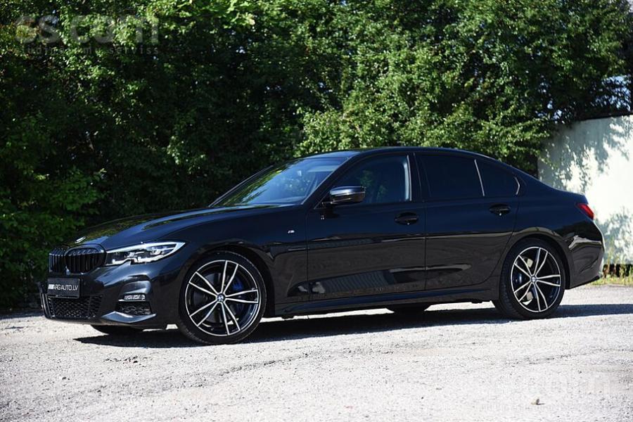 Black BMW 320 2019 in Tukums, with an engine capacity of 2.00 L and mileage of 172 thousand km for 23990 €, photo 5 on AUTOMOTO.COM.LV