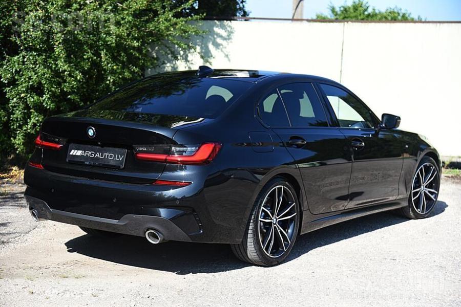 Black BMW 320 2019 in Tukums, with an engine capacity of 2.00 L and mileage of 172 thousand km for 23990 €, photo 6 on AUTOMOTO.COM.LV