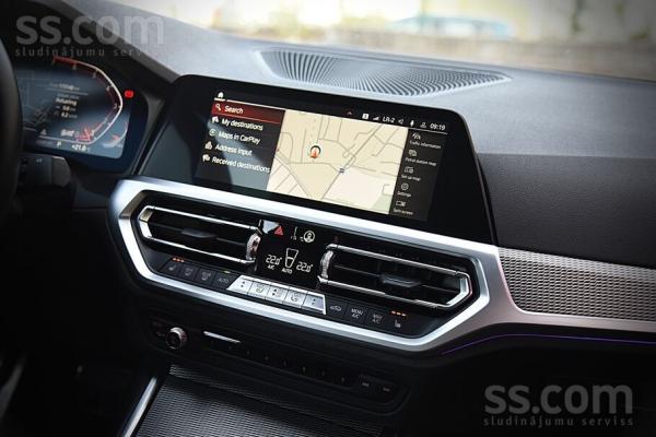 Black BMW 320 2019 in Tukums, with an engine capacity of 2.00 L and mileage of 172 thousand km for 23990 €, photo 9 on AUTOMOTO.COM.LV