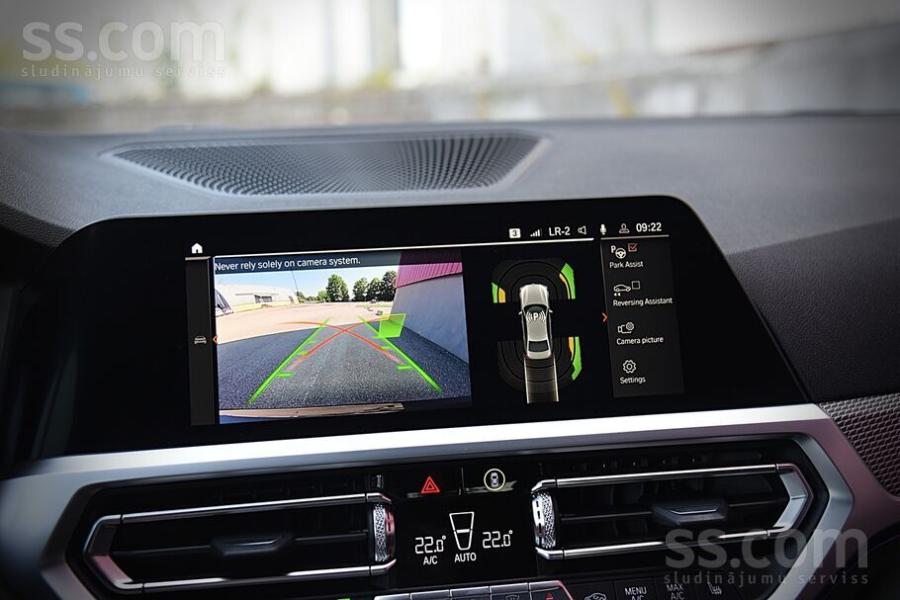 Black BMW 320 2019 in Tukums, with an engine capacity of 2.00 L and mileage of 172 thousand km for 23990 €, photo 11 on AUTOMOTO.COM.LV