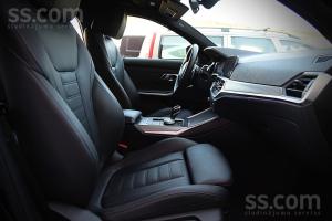 Black BMW 320 2019 in Tukums, with an engine capacity of 2.00 L and mileage of 172 thousand km for 23990 €, photo 15 on AUTOMOTO.COM.LV