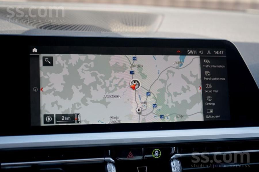 Черный БМВ 320 2019 в Талси, объемом двигателя 2.00 л и пробегом 305 тыс. км за 15950 €, фото 22 на AUTOMOTO.COM.LV