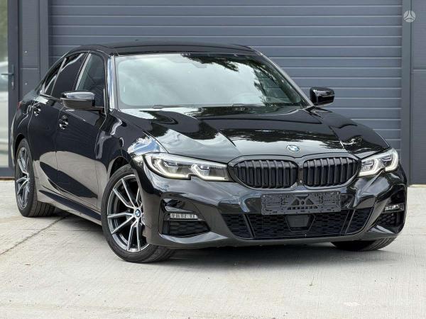 Black BMW 320 2019 in Utena, with an engine capacity of 2.00 L and mileage of 170 thousand km for 21300 €, photo 1 on AUTOMOTO.COM.LV