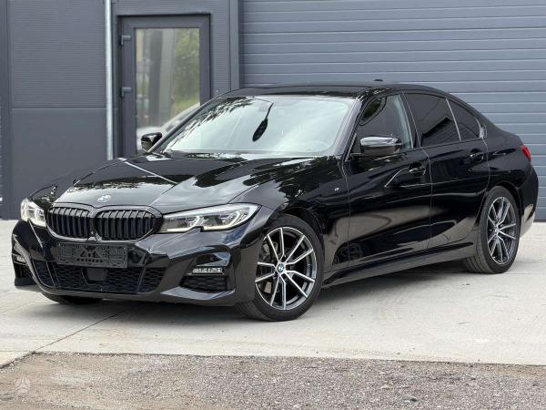 Black BMW 320 2019 in Utena, with an engine capacity of 2.00 L and mileage of 170 thousand km for 21300 €, photo 3 on AUTOMOTO.COM.LV
