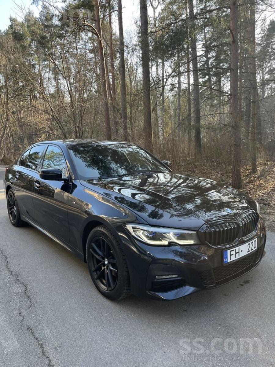 Melns BMW 320 2020 Rīga, ar dzinēja tilpumu 2.00 L un nobraukumu 107 tūkst. km par 25995 €, foto 1 vietnē AUTOMOTO.COM.LV