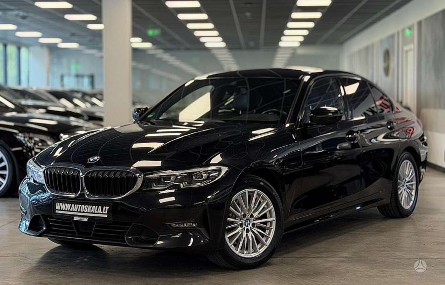 Black BMW 320 2020 in Klaipeda, with an engine capacity of 2.00 L and mileage of 227 thousand km for 20900 €, photo 42 on AUTOMOTO.COM.LV