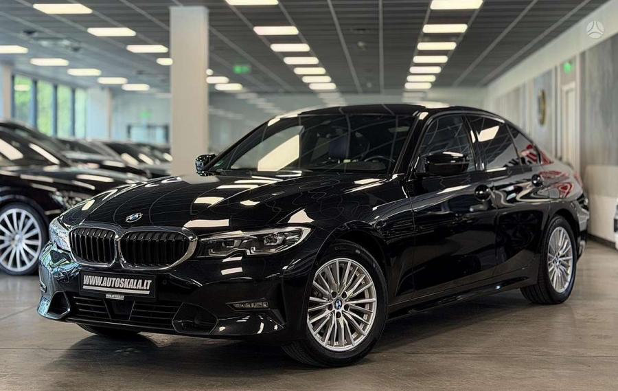 Black BMW 320 2020 in Klaipeda, with an engine capacity of 2.00 L and mileage of 227 thousand km for 20900 €, photo 58 on AUTOMOTO.COM.LV