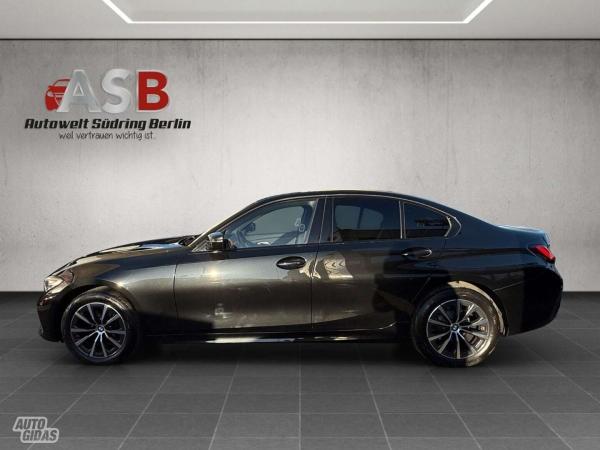 Black BMW 320 2021 in Kaunas, with an engine capacity of 2.00 L and mileage of 95 thousand km for 31647 €, photo 8 on AUTOMOTO.COM.LV