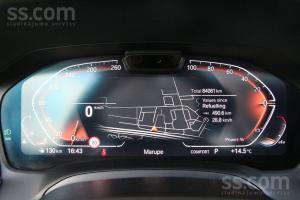 Black BMW 320 2021 in Riga, with an engine capacity of 2.00 L and mileage of 87 thousand km for 28200 €, photo 13 on AUTOMOTO.COM.LV
