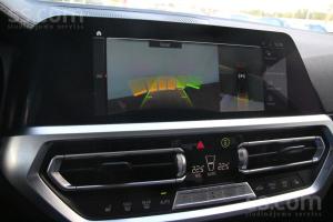 Black BMW 320 2021 in Riga, with an engine capacity of 2.00 L and mileage of 87 thousand km for 28200 €, photo 15 on AUTOMOTO.COM.LV