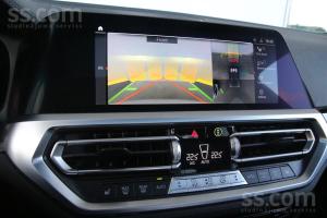 Black BMW 320 2021 in Riga, with an engine capacity of 2.00 L and mileage of 87 thousand km for 28200 €, photo 16 on AUTOMOTO.COM.LV