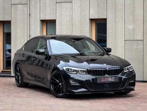 Black BMW 320 2021 in Riga, with an engine capacity of 2.00 L and mileage of 167 thousand km for 20500 €, photo 5 on AUTOMOTO.COM.LV