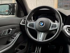 Black BMW 320 2021 in Riga, with an engine capacity of 2.00 L and mileage of 167 thousand km for 20500 €, photo 13 on AUTOMOTO.COM.LV
