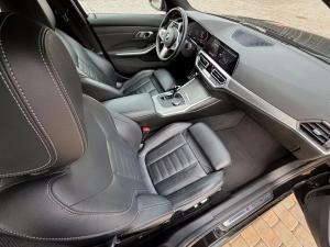 Black BMW 320 2021 in Riga, with an engine capacity of 2.00 L and mileage of 167 thousand km for 20500 €, photo 23 on AUTOMOTO.COM.LV