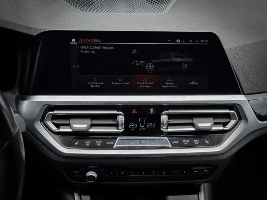 Melns BMW 320 2021 Rīga, ar dzinēja tilpumu 2.00 L un nobraukumu 136 tūkst. km par 26200 €, foto 33 vietnē AUTOMOTO.COM.LV