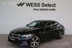 Black BMW 320 2021 in Riga, with an engine capacity of 2.00 L and mileage of 89 thousand km for 27000 €, photo  on AUTOMOTO.COM.LV