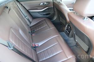 Black BMW 320 2021 in Riga, with an engine capacity of 2.00 L and mileage of 89 thousand km for 27000 €, photo 10 on AUTOMOTO.COM.LV
