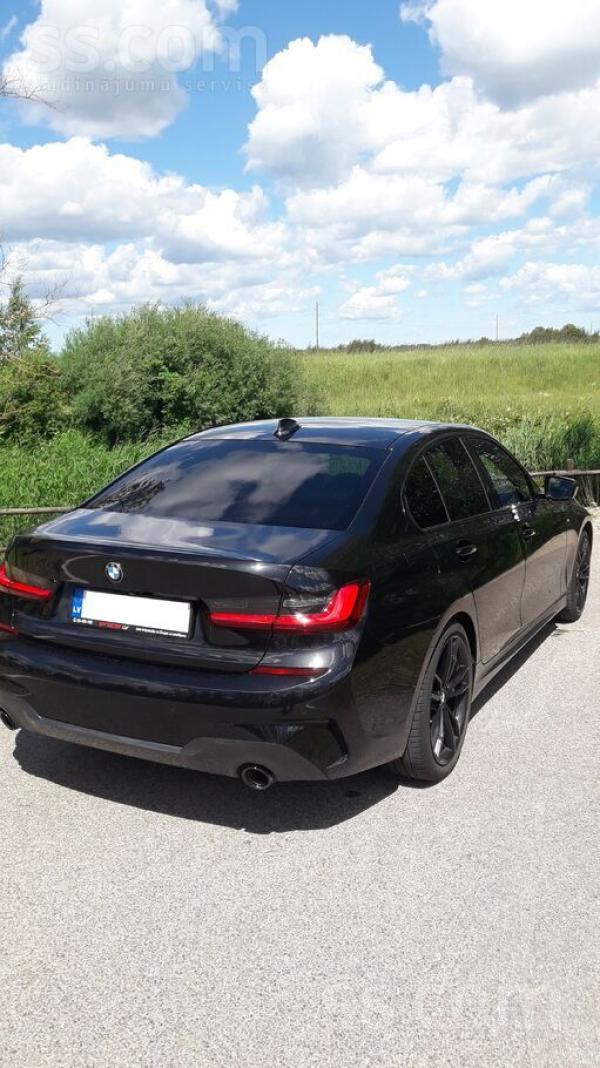 БМВ 320 2021 в Елгава на AUTOMOTO.COM.LV Черный БМВ 320 2021 в Елгава, объемом двигателя 2.00 л и пробегом 105 тыс. км за 26500 €, фото 5 на AUTOMOTO.COM.LV