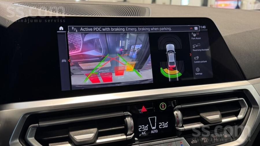 Melns BMW 320 2021 Rīga, ar dzinēja tilpumu 2.00 L un nobraukumu 64 tūkst. km par 28890 €, foto 14 vietnē AUTOMOTO.COM.LV