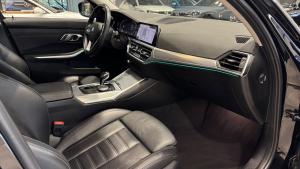 Black BMW 320 2021 in Riga, with an engine capacity of 2.00 L and mileage of 64 thousand km for 28890 €, photo 19 on AUTOMOTO.COM.LV
