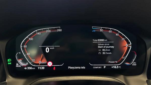 Melns BMW 320 2021 Mārupe, ar dzinēja tilpumu 2.00 L un nobraukumu 64 tūkst. km par 28890 €, foto 7 vietnē AUTOMOTO.COM.LV