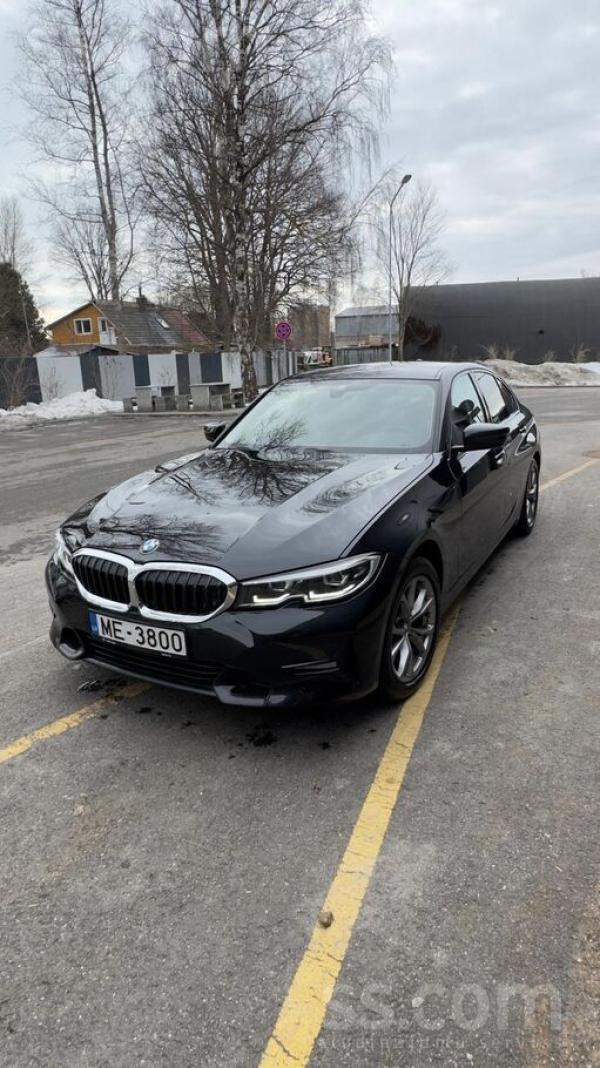 Melns BMW 320 2021 Ogre, ar dzinēja tilpumu 2.00 L un nobraukumu 61 tūkst. km par 26700 €, foto 1 vietnē AUTOMOTO.COM.LV